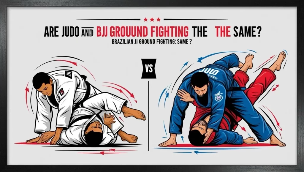 Are Judo and BJJ Ground Fighting the Same? - Women Aware Defence